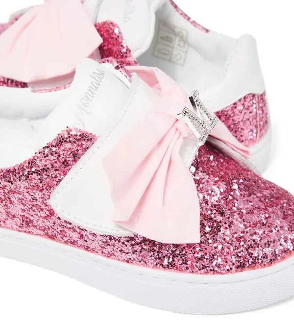 Monnalisa Glitter Sneakers