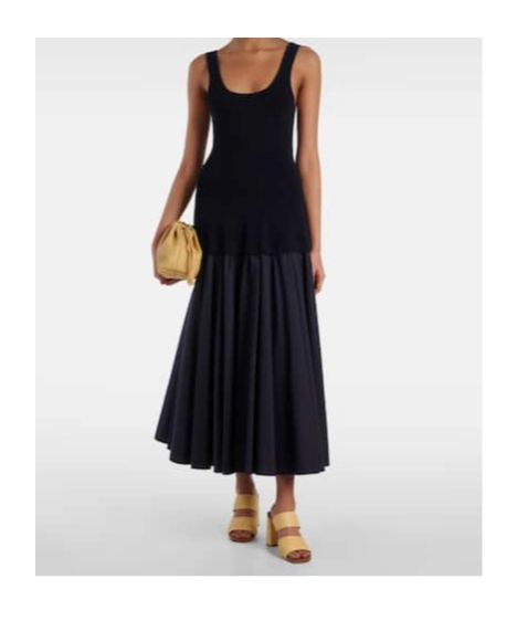 Staud Skylar Raffia And Leather Mules