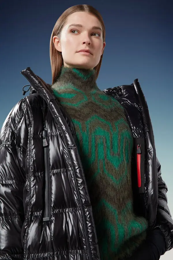 Moncler Rochelair Long Padded Jacket