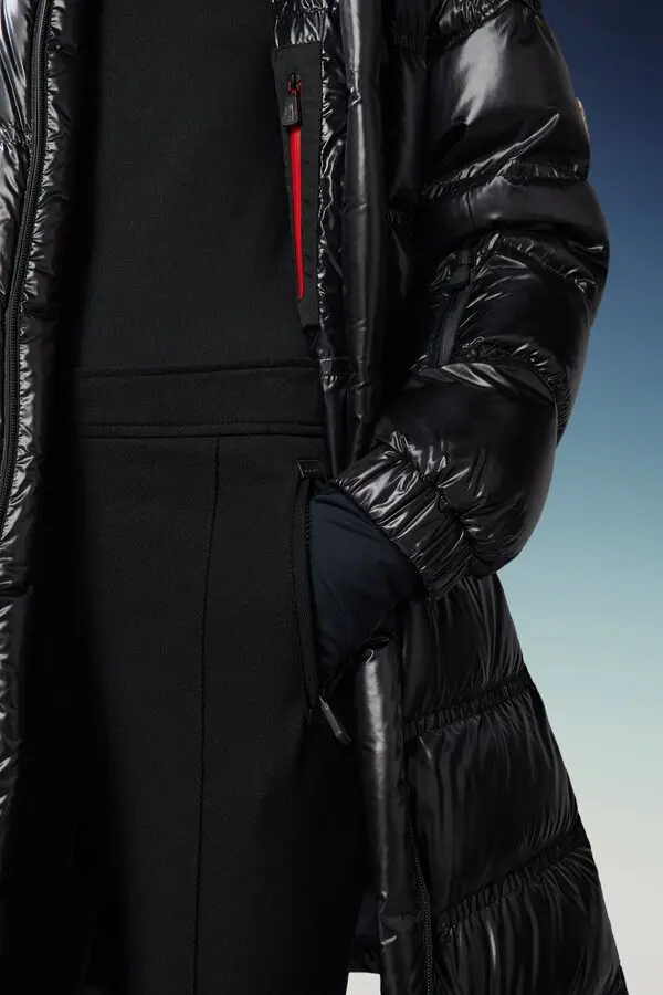 Moncler Rochelair Long Padded Jacket