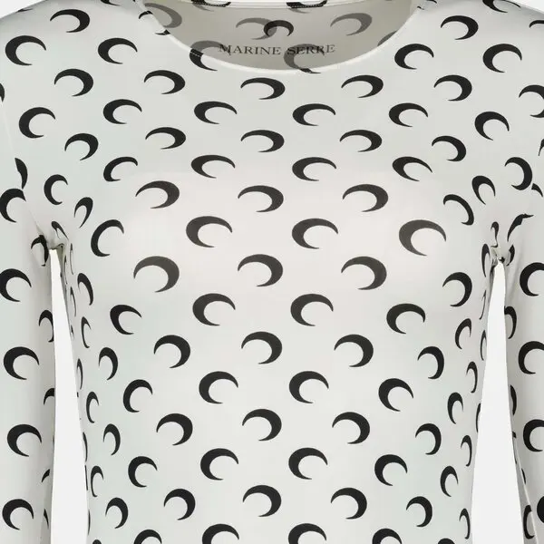 MARINE SERRE Moon Print T-shirt
