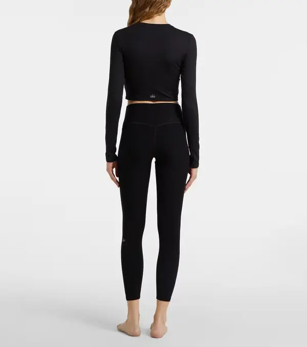 Alo Yoga Round-neck Long-sleeve T-shirt