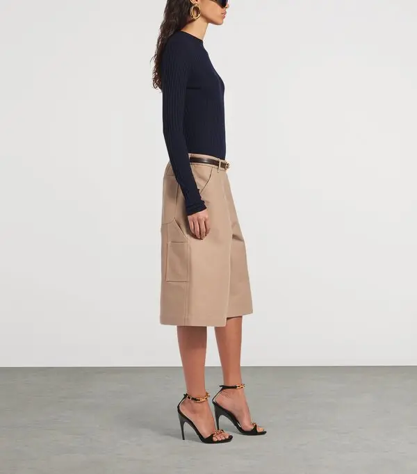 Balenciaga Cotton Tailored Shorts