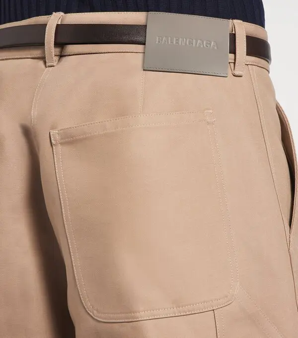 Balenciaga Cotton Tailored Shorts