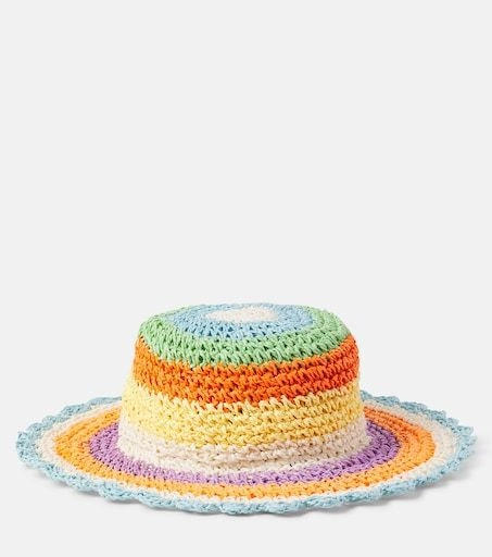 MOLO Striped Straw Sun Hat