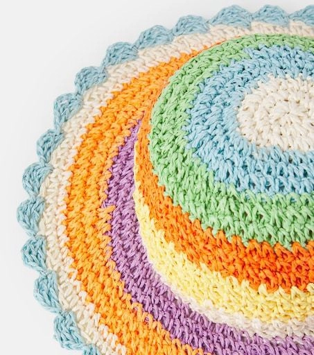MOLO Striped Straw Sun Hat