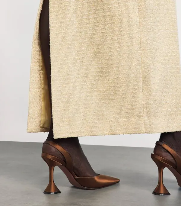 Huishan Zhang Tweed Vania Pencil Skirt