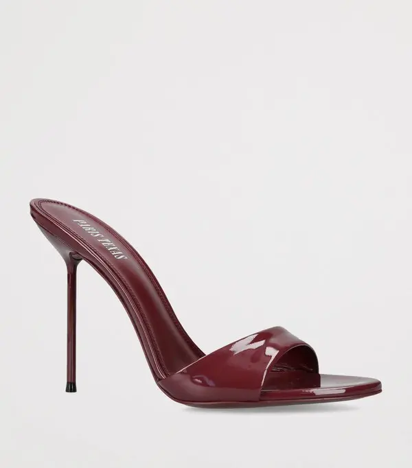 Paris Texas Patent Leather Lidia Mules 105