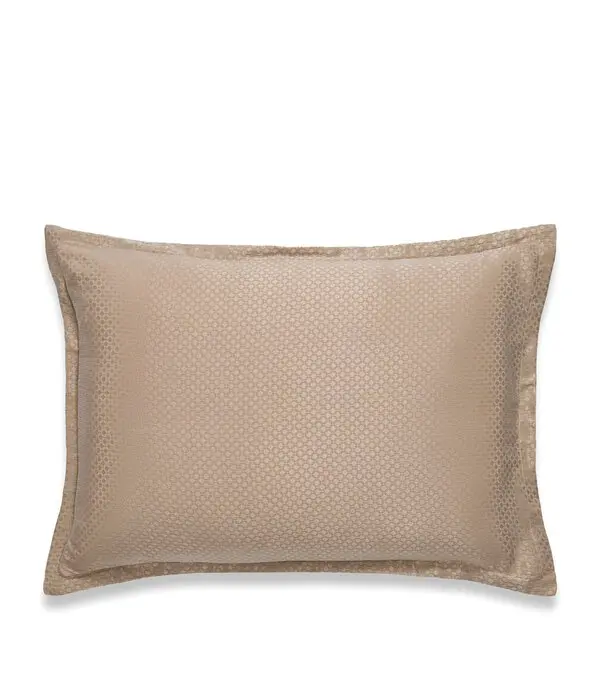 HAMAM Jacquard Astra Pillowcase - Brown