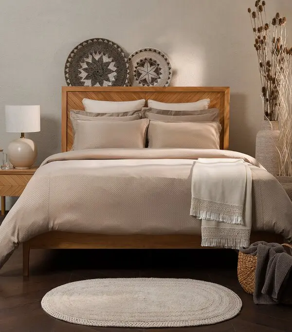 HAMAM Jacquard Astra Square Oxford Pillowcase