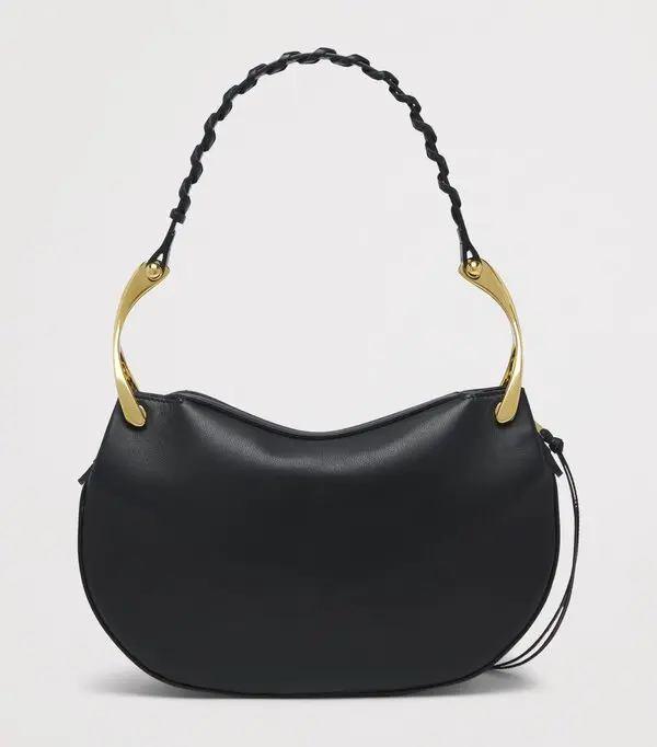 Alexander McQueen Leather Wishbone Top-handle Bag