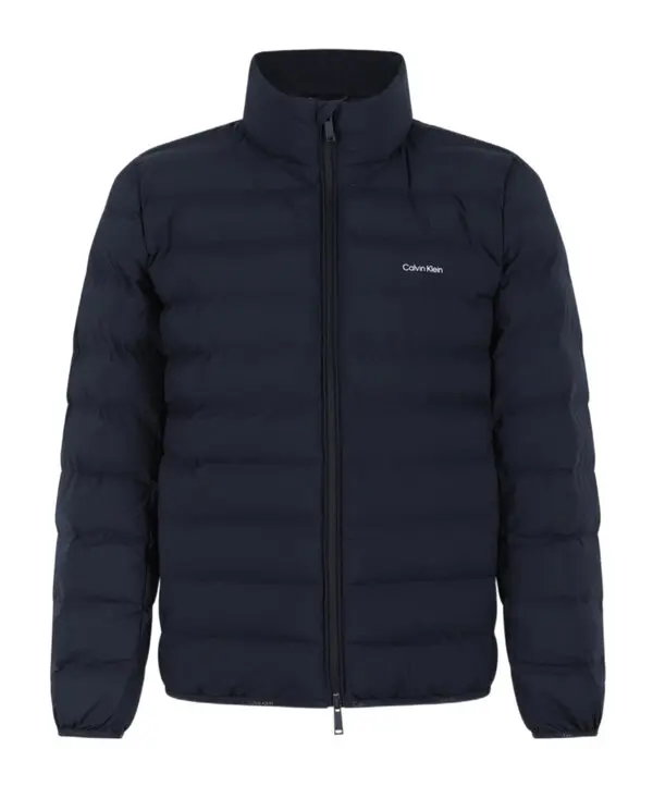 Calvin Klein Quilted Logo Jacket - Black
