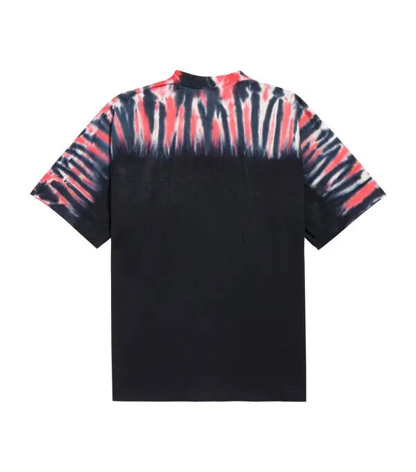 Balenciaga Cotton Tie-dye Printed T-shirt
