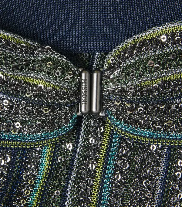 Missoni Stripe Halterneck Mini Dress