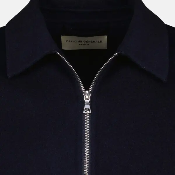 Officine Générale Mazir Jacket - Deep Navy Blue