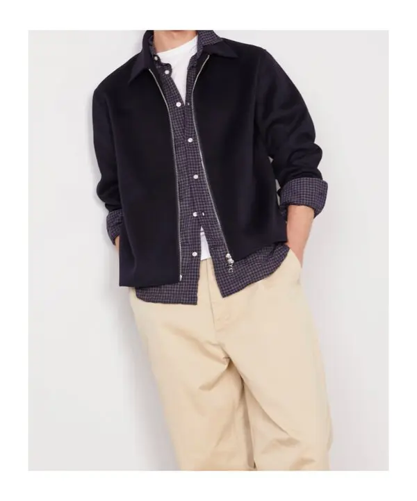 Officine Générale Mazir Jacket - Deep Navy Blue