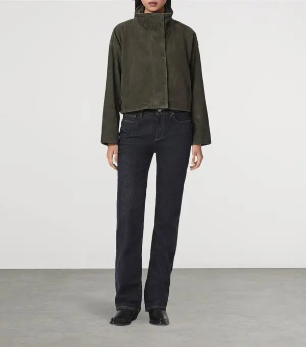 ALLSAINTS Suede Ryder Jacket
