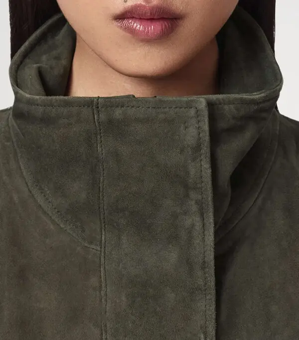 ALLSAINTS Suede Ryder Jacket
