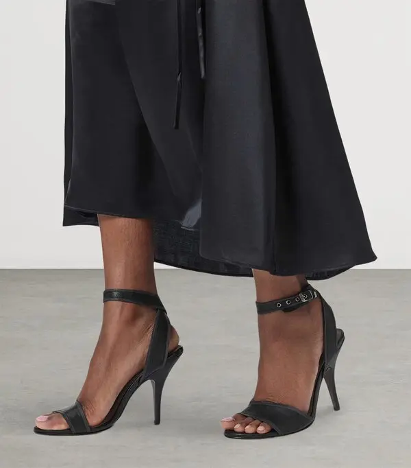ALLSAINTS Leather Vera Heeled Sandals