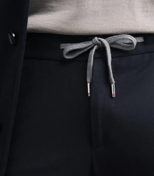 Marco Pescarolo Cashmere Drawstring Trousers