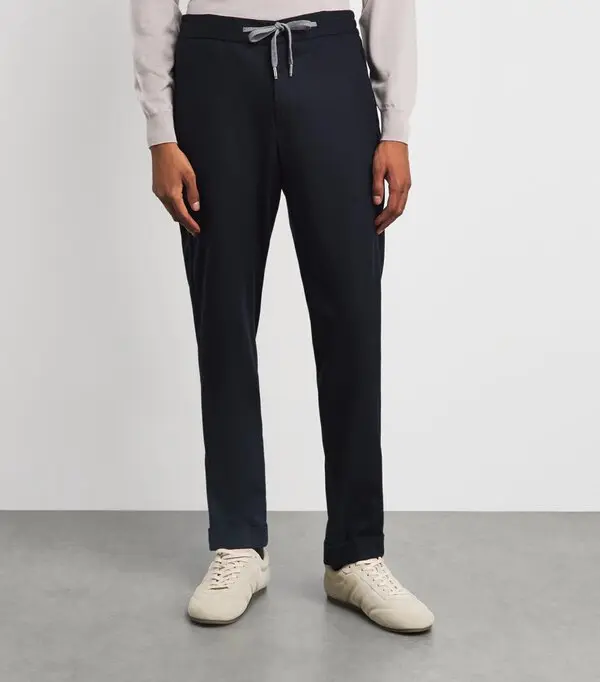 Marco Pescarolo Cashmere Drawstring Trousers