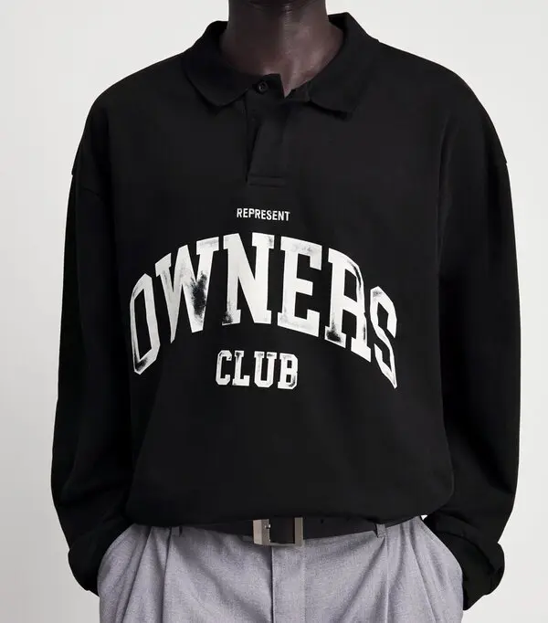 REPRESENT Cotton Owners Club Rugby Shirt