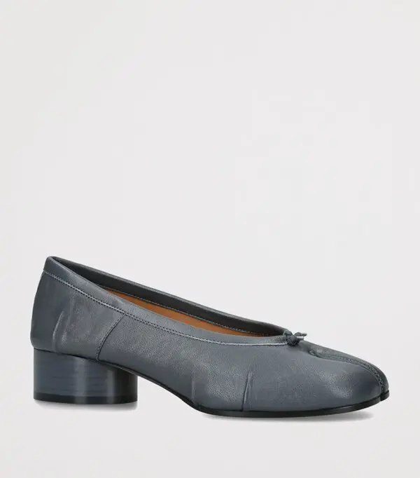 MAISON MARGIELA Leather Tabi Ballerina Pumps 30