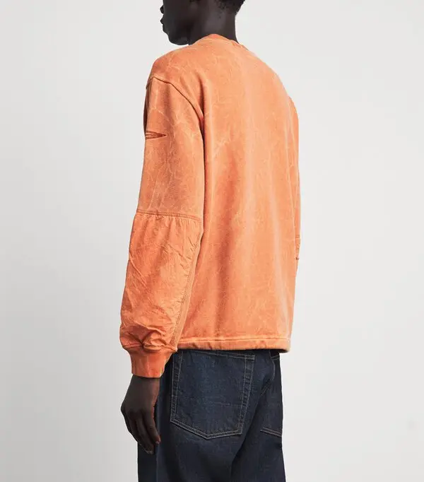 Stone Island Cotton Dyed Vanisé Sweatshirt