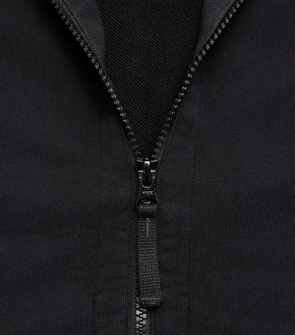 Stone Island Oversized Compass Zip-up Hoodie