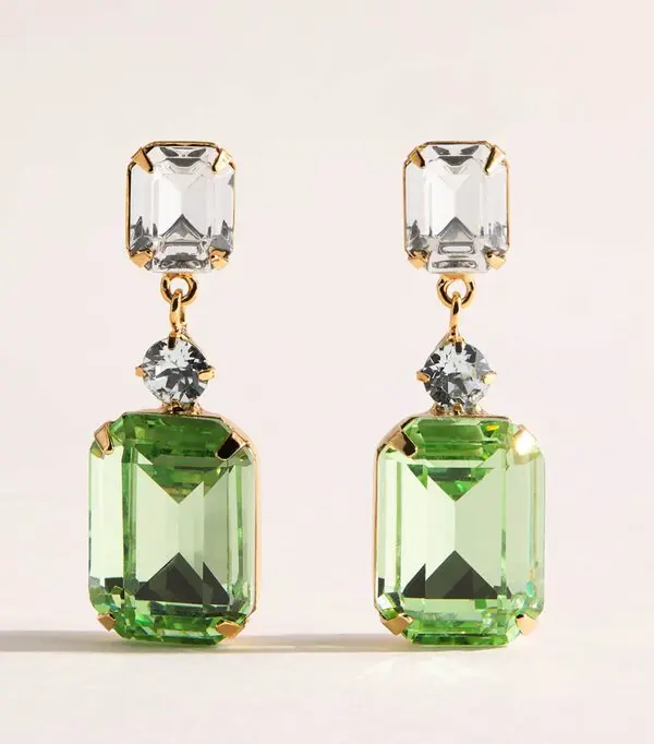 JENNIFER BEHR Yellow Gold-plated Justine Drop Earrings