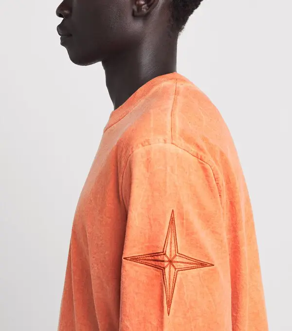 Stone Island Cotton Uneven-dye T-shirt