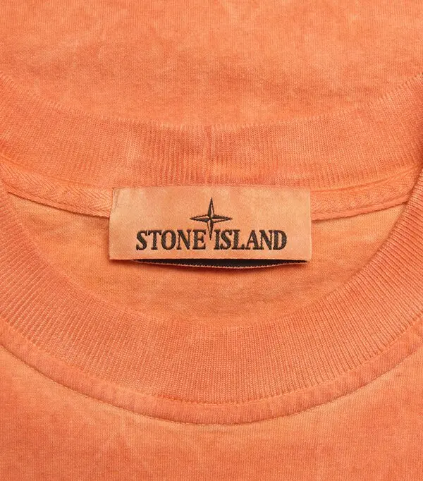 Stone Island Cotton Uneven-dye T-shirt