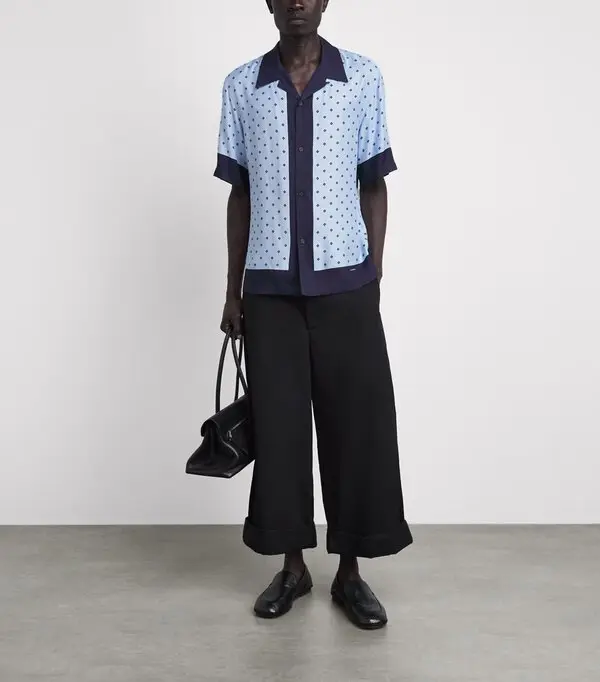 Sandro Micro-cross Print Shirt