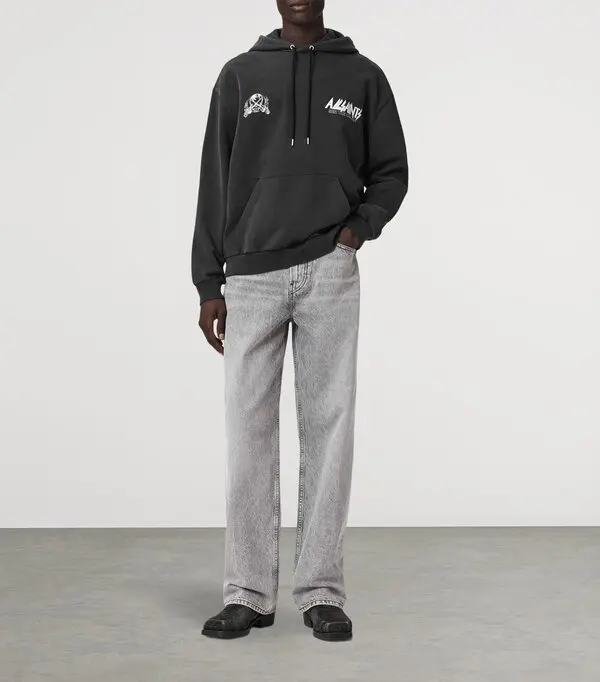 ALLSAINTS Organic Cotton Chromium Hoodie
