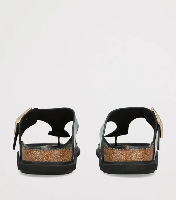 BIRKENSTOCK Patent Leather Gizeh Sandals