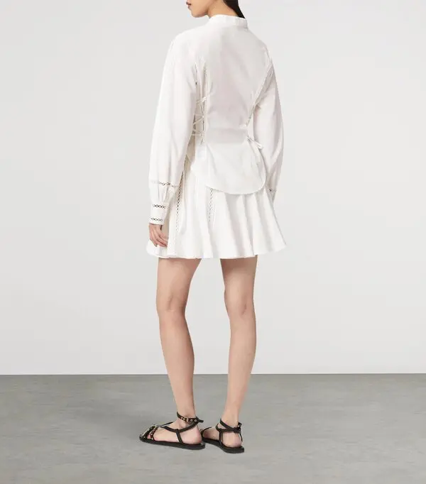 ALLSAINTS Organic Cotton Frances Mini Skirt