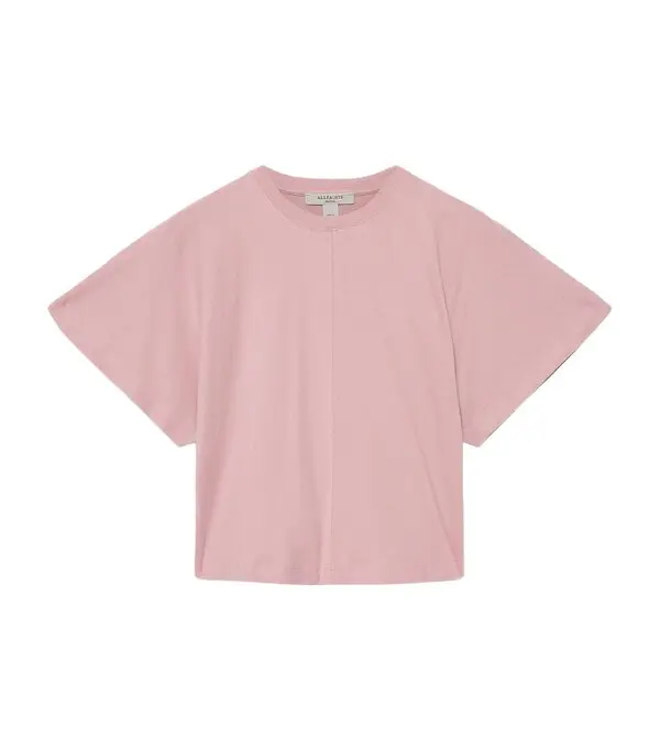 ALLSAINTS Organic Cotton Eden Artia T-shirt - Pink