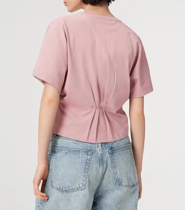 ALLSAINTS Organic Cotton Eden Artia T-shirt - Pink
