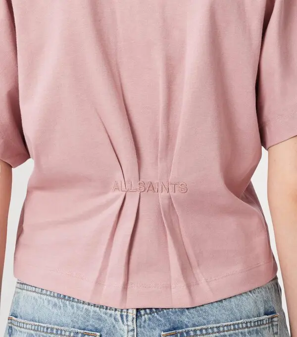 ALLSAINTS Organic Cotton Eden Artia T-shirt - Pink