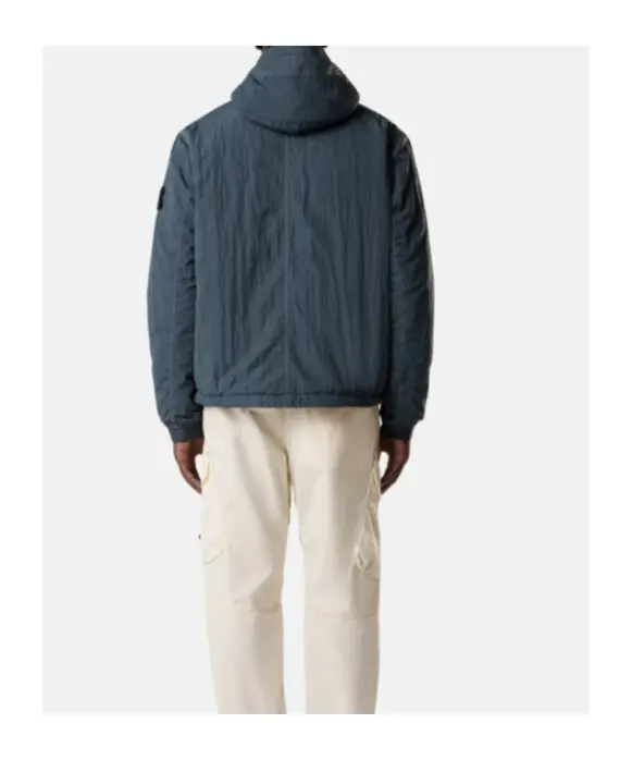 Stone Island State Logo-patch Hooded Jacket