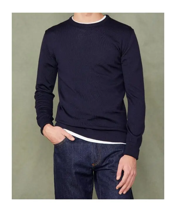 Officine Générale Crew-neck Long-sleeve Sweater