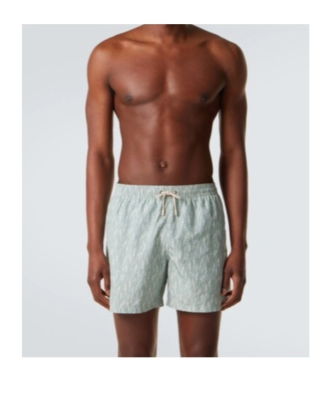Canali Printed Swim Trunks
