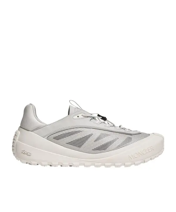 Moncler Trailgrip Lp Suede Nubuck Sneaker - White