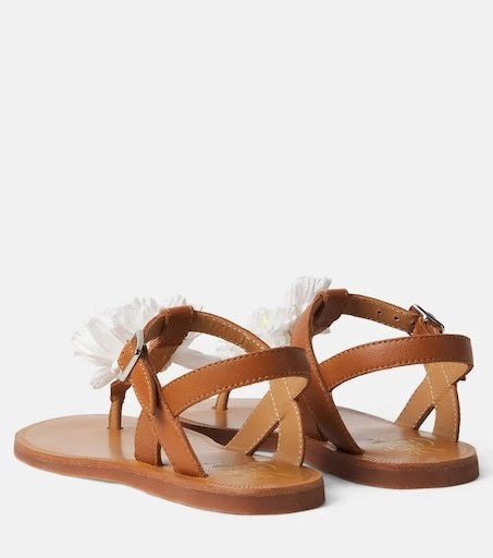 POM D'API Plagette Leather Thong Sandals