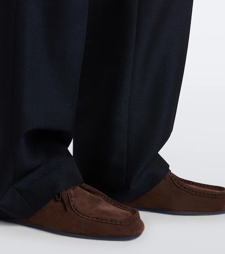 JIL SANDER Suede Loafers