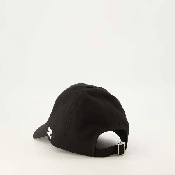 COURREGES Logo-embroidered Cotton Cap