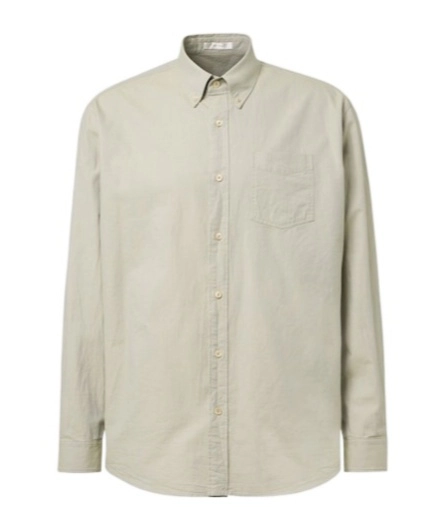 THE ROW Pompeo Cotton Chambray Shirt