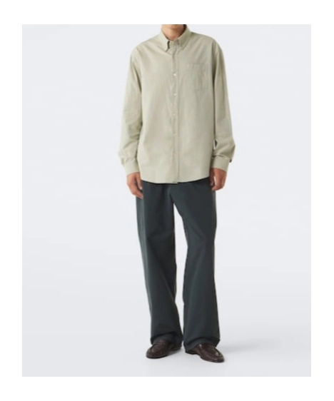 THE ROW Pompeo Cotton Chambray Shirt