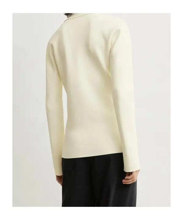 TOTEME Compact-knit Buttoned Cardigan