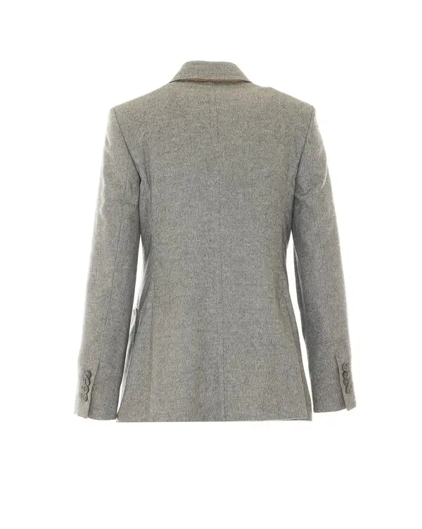 Max Mara Double-breasted Long-sleeve Blazer